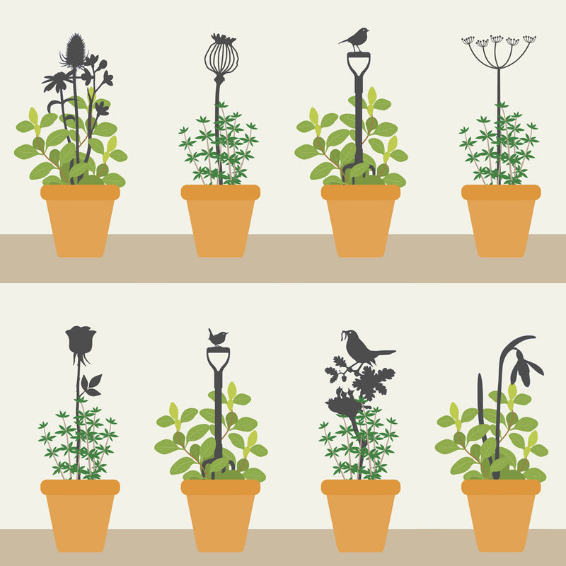 Pot Stems - Harvest mouse on wheat – A Blackbird Sang