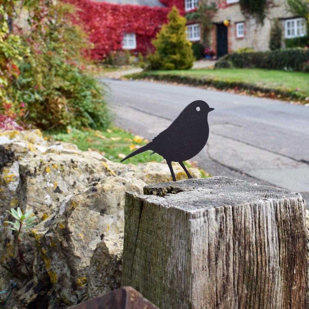 Birds - Fence and Post toppers – A Blackbird Sang